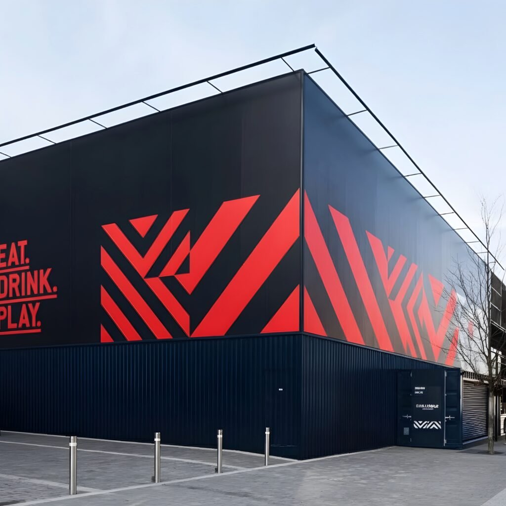Building Wraps - Doha Print